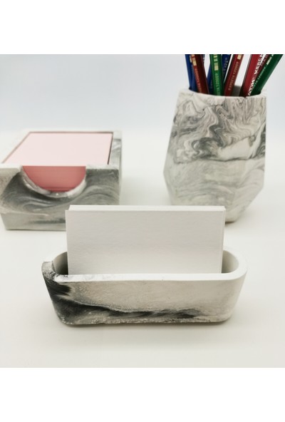 Hediye Burada Beton Mermer Set Hediye Burada Beton Mermer Set