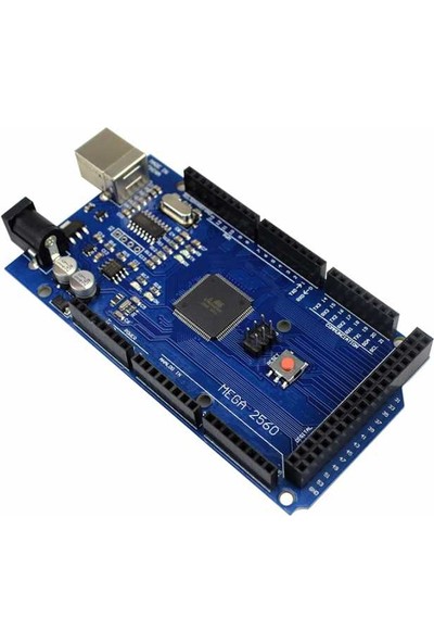 Robotistan Arduino Mega 2560 R3 Klon - USB Kablo Hediyeli - (Usb Chip CH340) Robotistan Arduino Mega 2560 R3 Klon - USB Kablo Hediyeli - (Usb Chip CH340)
