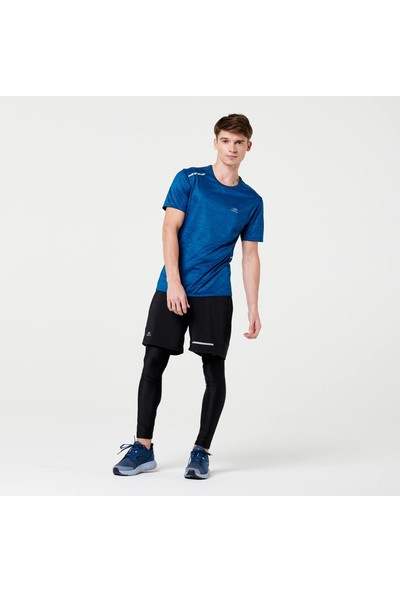 Kalenji by Decathlon Erkek Mavi Tişört / Koşu - Run Dry + Kalenjı Kalenji by Decathlon Erkek Mavi Tişört / Koşu - Run Dry + Kalenjı