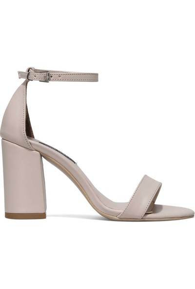 Nine West Maysıe 1fx Naturel Kadın Topuklu Sandalet