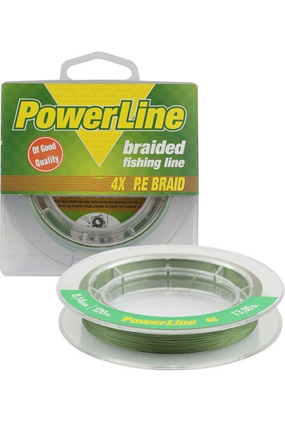 Powerline 4kat Örgü Ip Olta Misinası 120MT