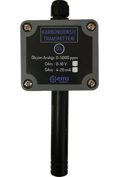 Ems Karbondioksit Transmitteri 0-10V