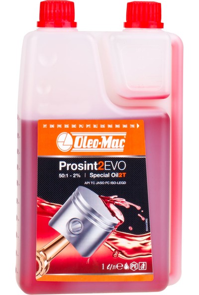 Oleo-Mac Oleomac Prosint 2 Evo 2t Ölçekli Motor Yağı 1 Litre
