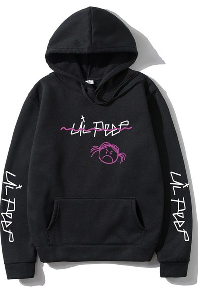 Trendiz Lil Peep Hoodie Siyah 111204 Trendiz Lil Peep Hoodie Siyah 111204