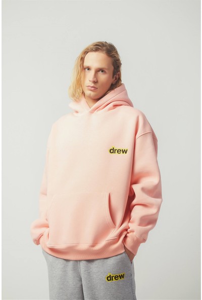 Trendiz Drew Bear Oversıze Sweatshirt Acık Pembe TR30009 Trendiz Drew Bear Oversıze Sweatshirt Acık Pembe TR30009