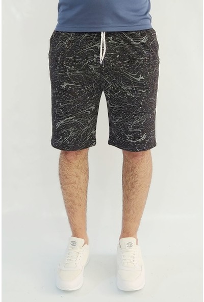 Winget Star Siyah Şimşek Şort