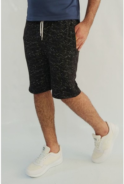 Winget Star Siyah Camkırığı Şort