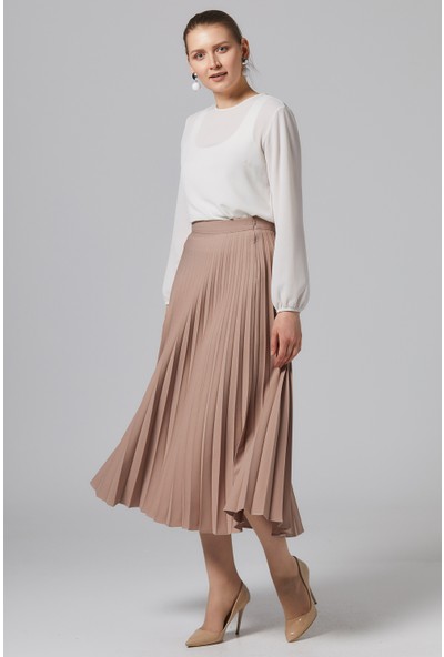 Soral Kadın Plisoley Etek Soral Kadın Plisoley Etek