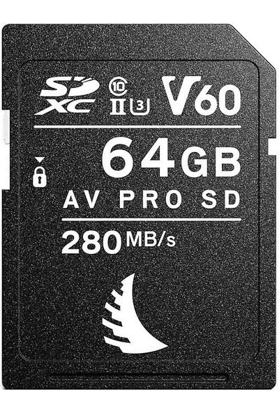 Angelbird 64GB Av Pro Mk2 V60 Uhs-Iı Sdxc Memory Card 280MB/S Angelbird 64GB Av Pro Mk2 V60 Uhs-Iı Sdxc Memory Card 280MB/S