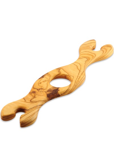 Toolia Zeytin Ağacı El Yapımı Kadeh Standı Bardak Tutucu