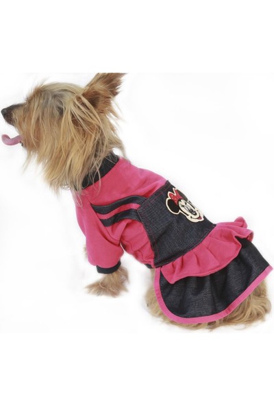 Pawstar Minie Denim Dress Kedi Köpek Elbisesi Kedi Köpek Kıyafeti Pawstar Minie Denim Dress Kedi Köpek Elbisesi Kedi Köpek Kıyafeti