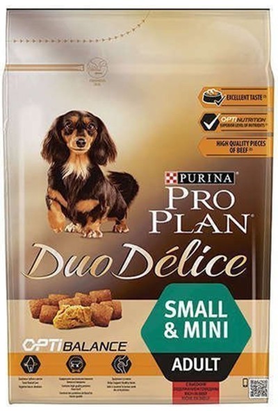 Pro Plan Duo Delice Small Adult Küçük Irk Biftek ve Pirinçli Yetişkin Köpek Mamasi 2,5 kg Pro Plan Duo Delice Small Adult Küçük Irk Biftek ve Pirinçli Yetişkin Köpek Mamasi 2,5 kg