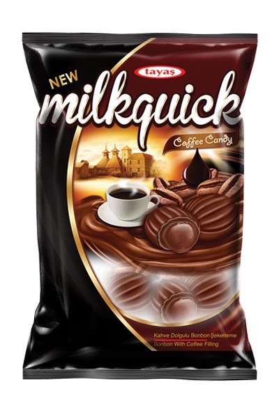 Tayaş Milkquick Kahve Dolgulu Bonbon Şekerleme 300 gr