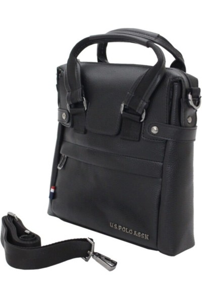 U.S. Polo Assn. U.s. Polo Deri Evrak Çantası Siyah PLEVR21571