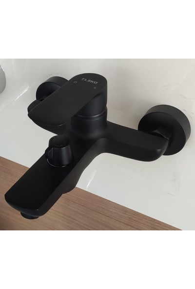 Fleko Siyah Banyo Bataryası Fleko Siyah Banyo Bataryası