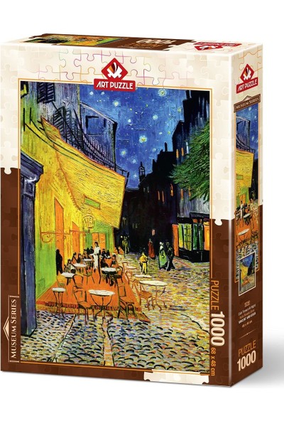 Art Puzzle Kafe Terasta Gece 1000 Parça Puzzle Art Puzzle Kafe Terasta Gece 1000 Parça Puzzle