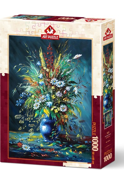 Art Puzzle Kır Çiçekleri 1000 Parça Puzzle