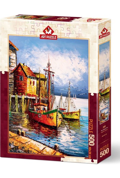 Art Puzzle Turuncu Liman 500 Parça Puzzle