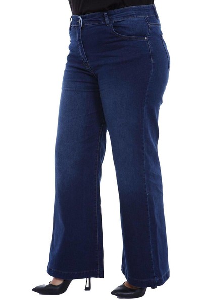 Hanezza Büyük Beden Etek Kot Pantolon Hanezza Büyük Beden Etek Kot Pantolon