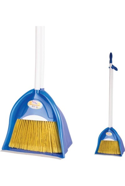 İzmir Fırça Luna Faraşlı Süpürge Kanguru Saplı Büyük Boy