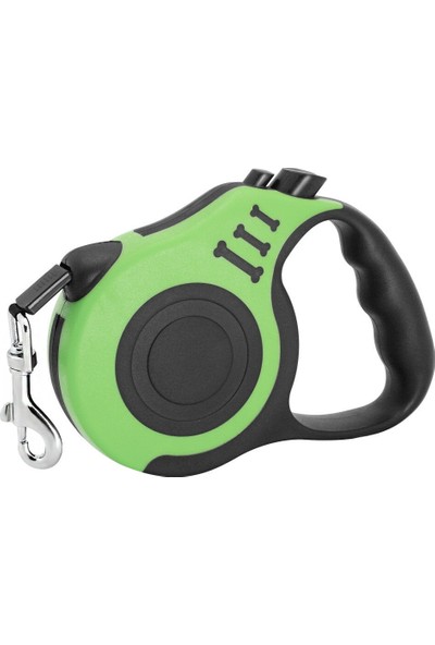 Mixpet Kemik Desenli Otomatik Gezdirme Tasması 5 Mt. Yeşil Mixpet Kemik Desenli Otomatik Gezdirme Tasması 5 Mt. Yeşil