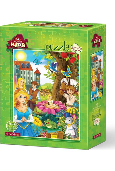 Art Puzzle Art Çocuk Puzzle Masal Şatosu 200 Parça Puzzle Art Puzzle Art Çocuk Puzzle Masal Şatosu 200 Parça Puzzle