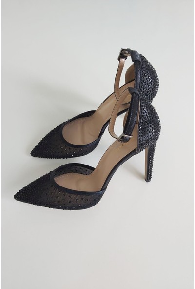 Topukla Kadın Abiye Ayakkabı 10 cm 036 4199