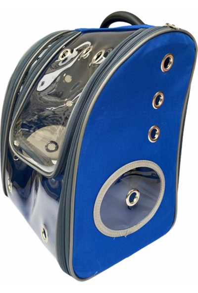 Pet Pretty Mavi Kedi ve Köpek Sırt Taşıma Çantası