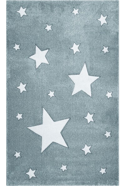 Eko Halı Çam Halı Eko Kids Kds 12 Blue Eko Halı