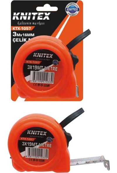 Knitex Metre 5mt x 19MM Turuncu KTX1116 Knitex Metre 5mt x 19MM Turuncu KTX1116