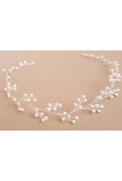 Bba New Trend Gelin Tacı ,incili Gelin Düğün Saç Aksesuarı Bba New Trend Gelin Tacı ,incili Gelin Düğün Saç Aksesuarı