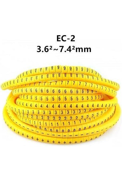 YKA Kablo Numaratörü 500 Adet YKA Kablo Numaratörü 500 Adet