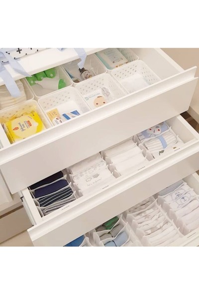 Piya Home 4 Adet Small 11 Gözlü Çekmece Içi Düzenleyici Organizer