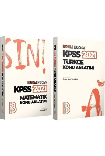 Benim Hocam KPSS Türkçe Matematik Konu Anlatımlı Set 2021 Benim Hocam KPSS Türkçe Matematik Konu Anlatımlı Set 2021