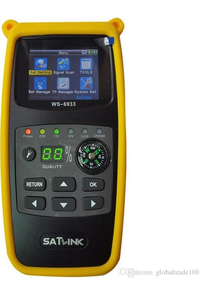 Satlınk WS-6933 Uydu Yön Bulucu Dvb-S2 Fta Cku
