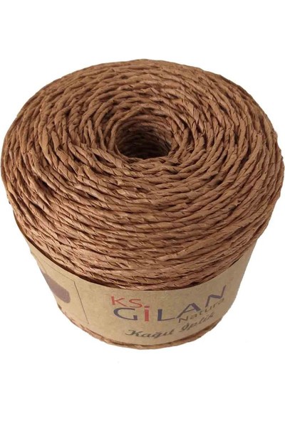 Ks Gilan Özel Sarım Kağıt Ip Açık Kahve No:18