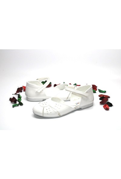 Ayakkabıcım Sami Kız Çocuğu Önü Kapalı Yanları Açık Bantlı Günlük-Abiye Sandalet