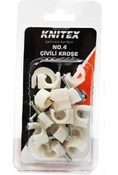 Knitex Çivili Kroşe Vkm No4 KTX-2619 Knitex Çivili Kroşe Vkm No4 KTX-2619