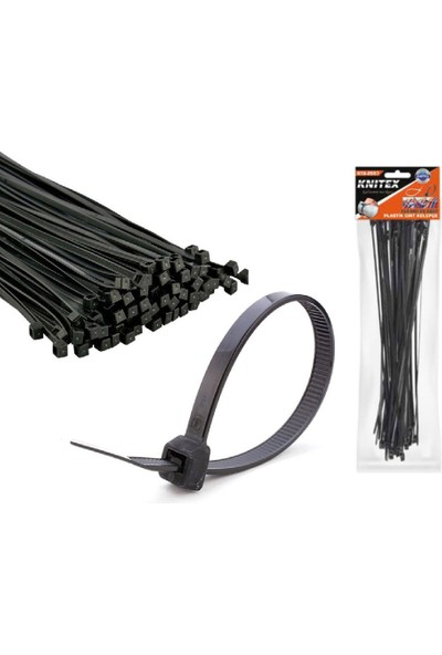 Knitex Cırt Kelepçe 3,6X150MM-SIYAH KTX-2557 Knitex Cırt Kelepçe 3,6X150MM-SIYAH KTX-2557