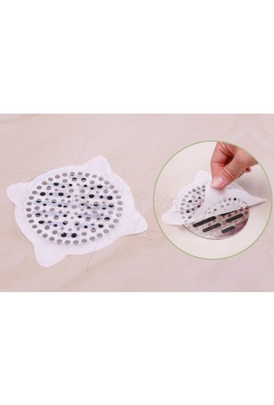 Nihome Yapışkan Banyo Gideri Koruyucu 10 Lu Set Nihome Yapışkan Banyo Gideri Koruyucu 10 Lu Set