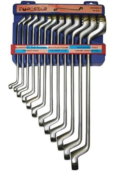 Euro Star 03597 Yıldız Anahtar Takımı Seti 10 Parça