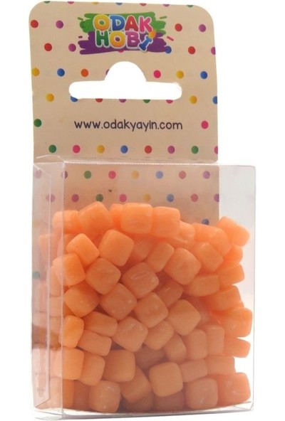 Ümraniye Hobi Sanat Mozaik Taşı 6x6 mm 150 Adet Turuncu