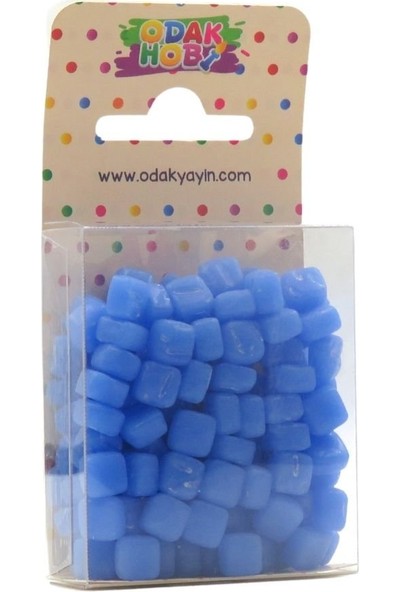 Ümraniye Hobi Sanat Mozaik Taşı 6x6 mm 150 Adet Mavi