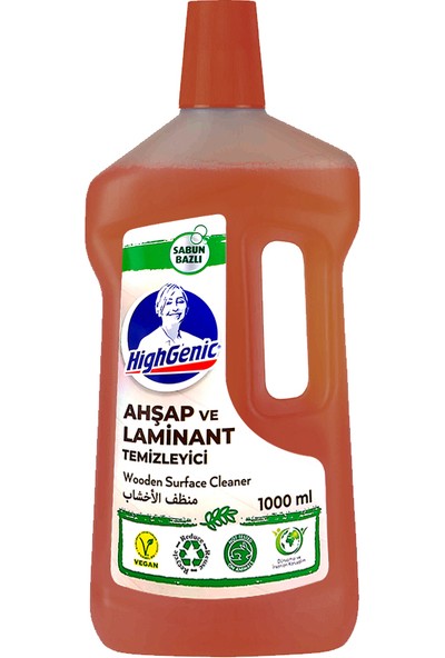 Highgenic Ahşap Temizleyici 1000 ml Highgenic Ahşap Temizleyici 1000 ml
