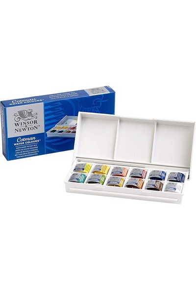Winsor & Newton Cotman Çantalı Suluboya Seti Winsor & Newton Cotman Çantalı Suluboya Seti