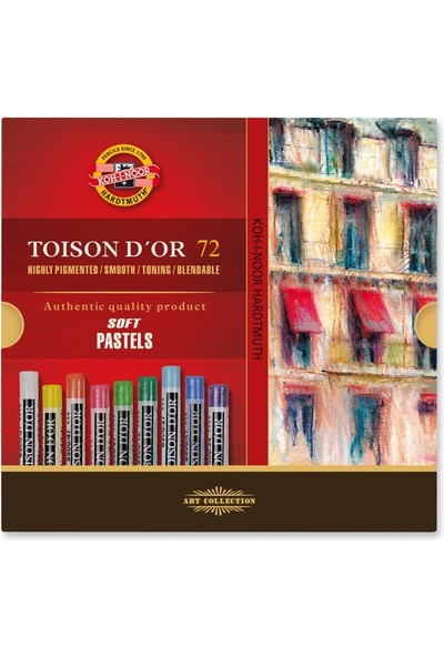 Koh-i-Noor Koh I Noor Toison D'or Soft Pastel Seti 72LI Koh-i-Noor Koh I Noor Toison D'or Soft Pastel Seti 72LI