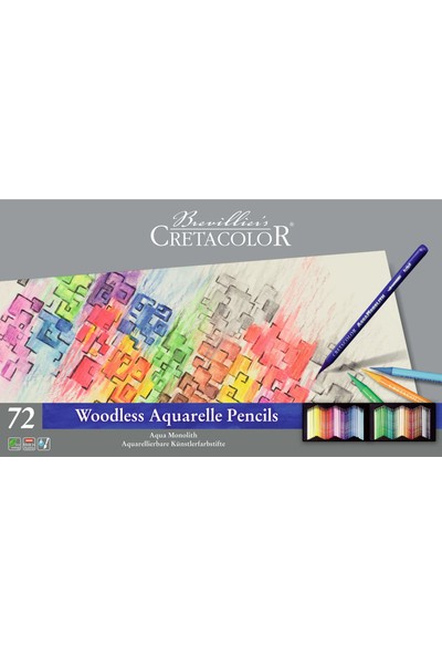 Cretacolor Aqua Monolith 72 Renk Cretacolor Aqua Monolith 72 Renk