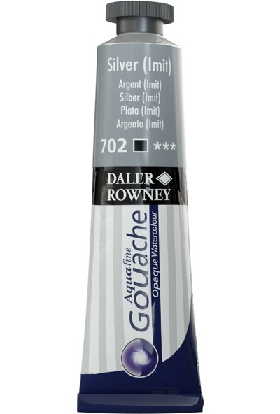 Daler Rowney Tüp Guaj Boya 15ML N702 Silver Imit