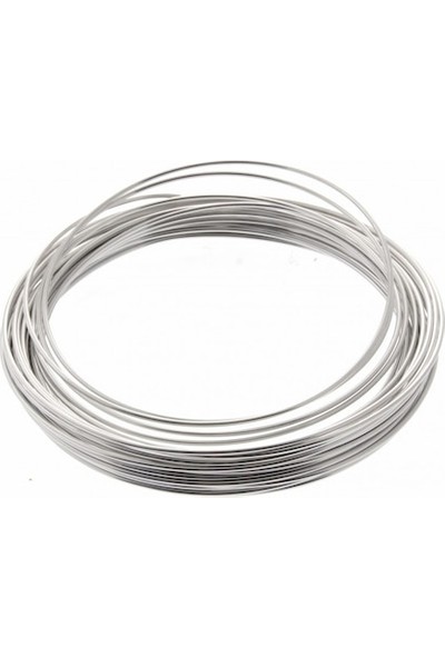 Mk Model Alüminyum Gümüş Tel 2mm 6 Metre