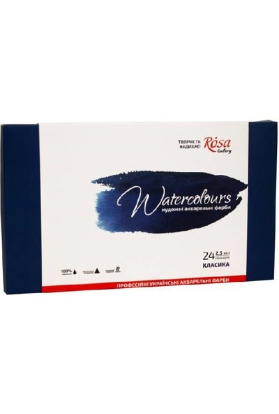 Rosa Suluboya Seti 24'lü Rosa Suluboya Seti 24'lü